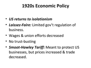 1920s | PPT