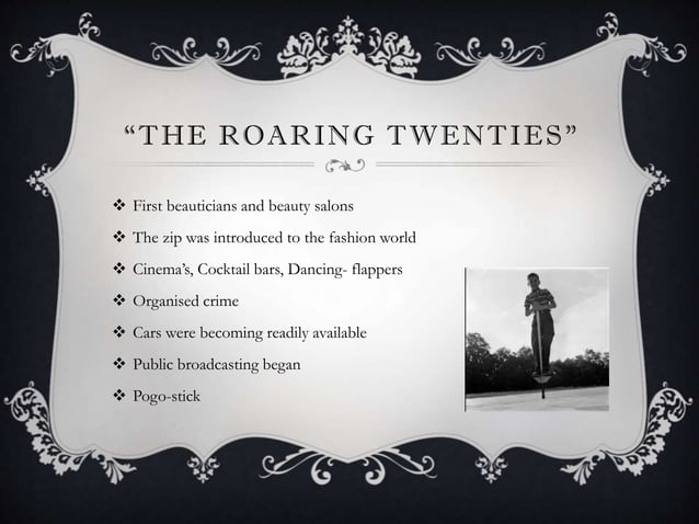 1920s | PPTX | Style & Fashion
