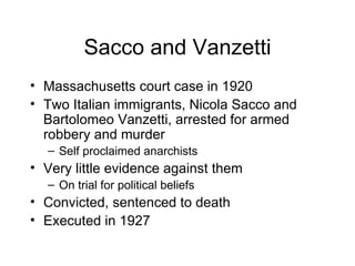 1920s Postwar Havoc | PPT