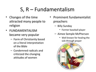 1920s Lecture 4 The Roaring 20s | PPT | Religion & Spirituality