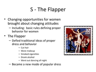 1920s Lecture 4 The Roaring 20s | PPT | Religion & Spirituality