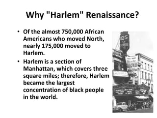 1920s and harlem | PPTX