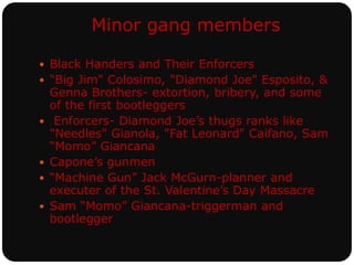 1920’S Gangsters | PPTX