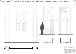 1920s Macbeth Digital Technical drawings - A1 | PPT