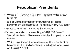 1920s Politics, Technology, and the Revolution | PPT