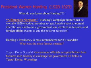 1920s power point.ppt | Economy | Business and Finance