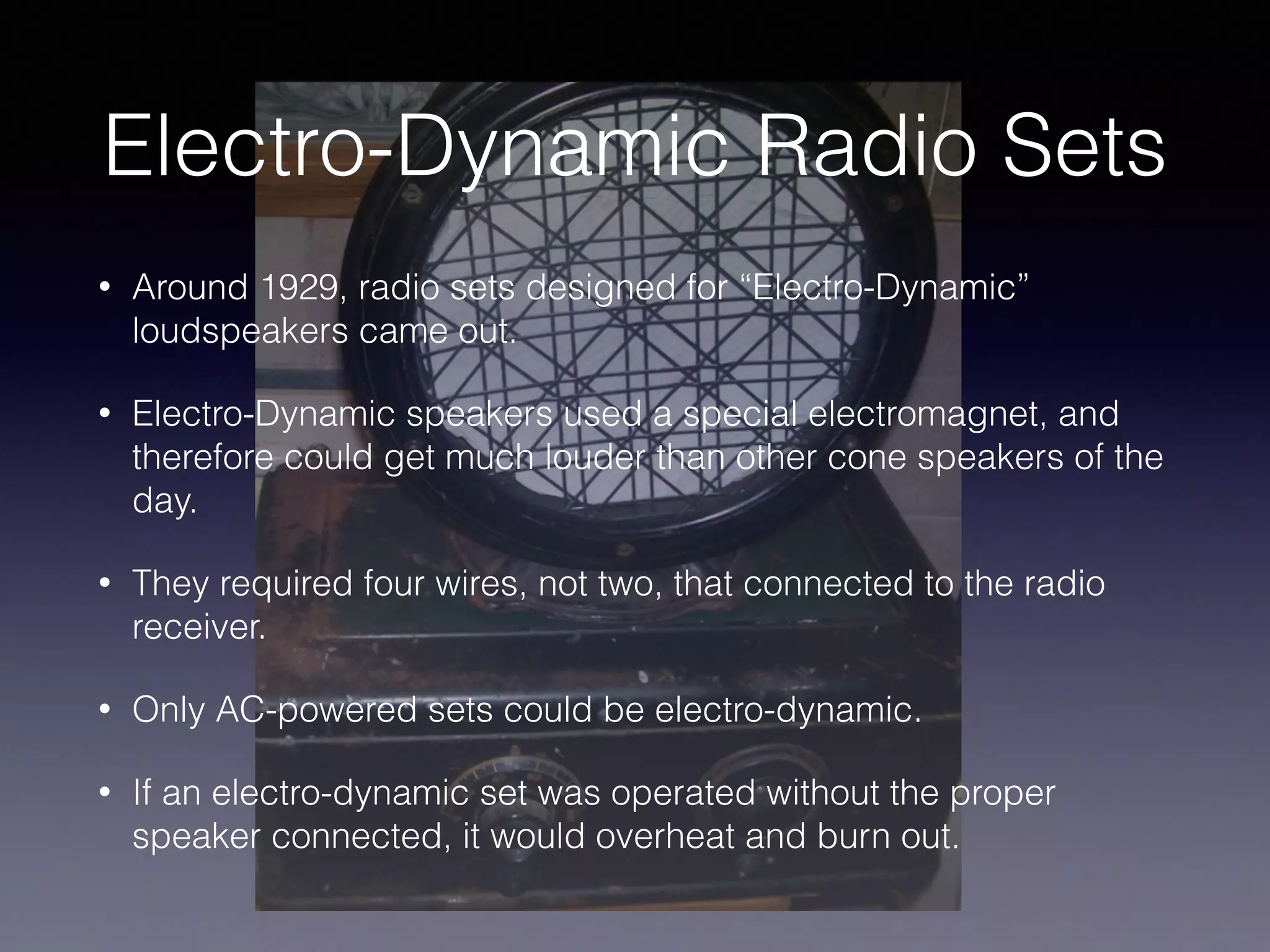 Household Radio Sets in The 1920s | PDF