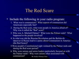 1920s radio show podcast | PPT | Talk Show | Genres