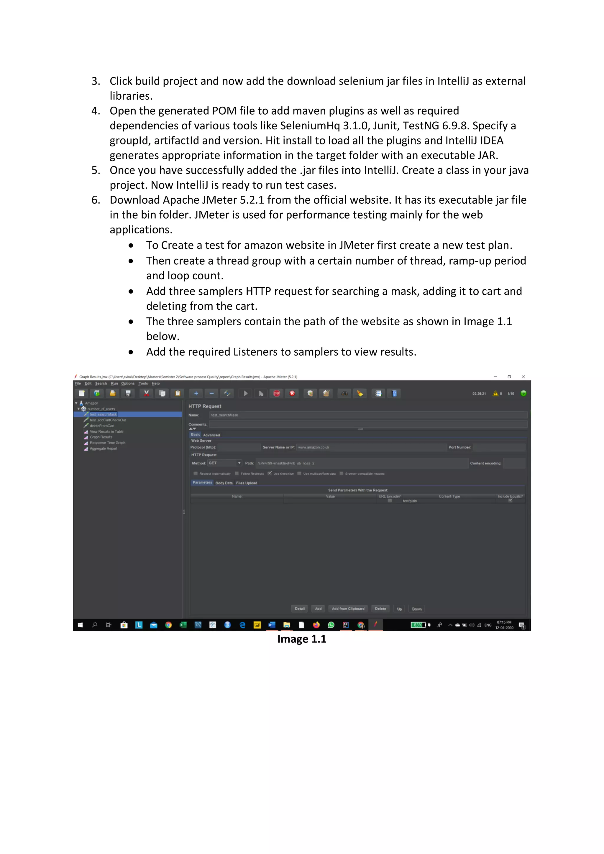Selenium and JMeter | PDF
