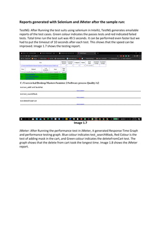 Selenium and JMeter | PDF | Browsers | Computer Software and Applications