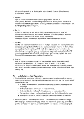 Selenium and JMeter | PDF | Browsers | Computer Software and Applications