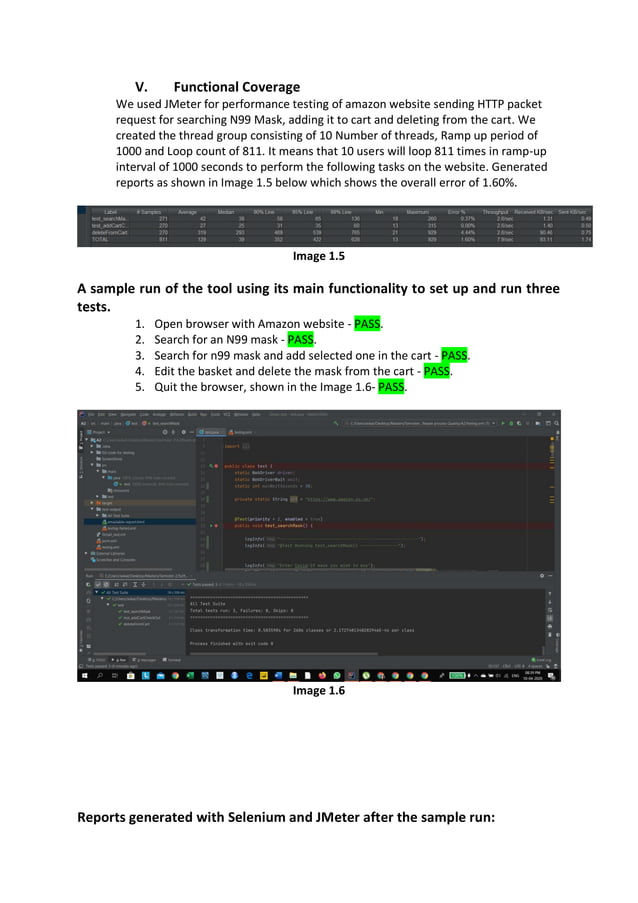 Selenium And Jmeter Testing Pdf Web Development Internet 9329
