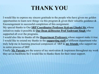 Student Ready Program RAWE 19212AGC101,PRAKASH KUMAR ,SRP.pptx