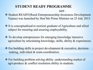 Student Ready Program RAWE 19212AGC101,PRAKASH KUMAR ,SRP.pptx
