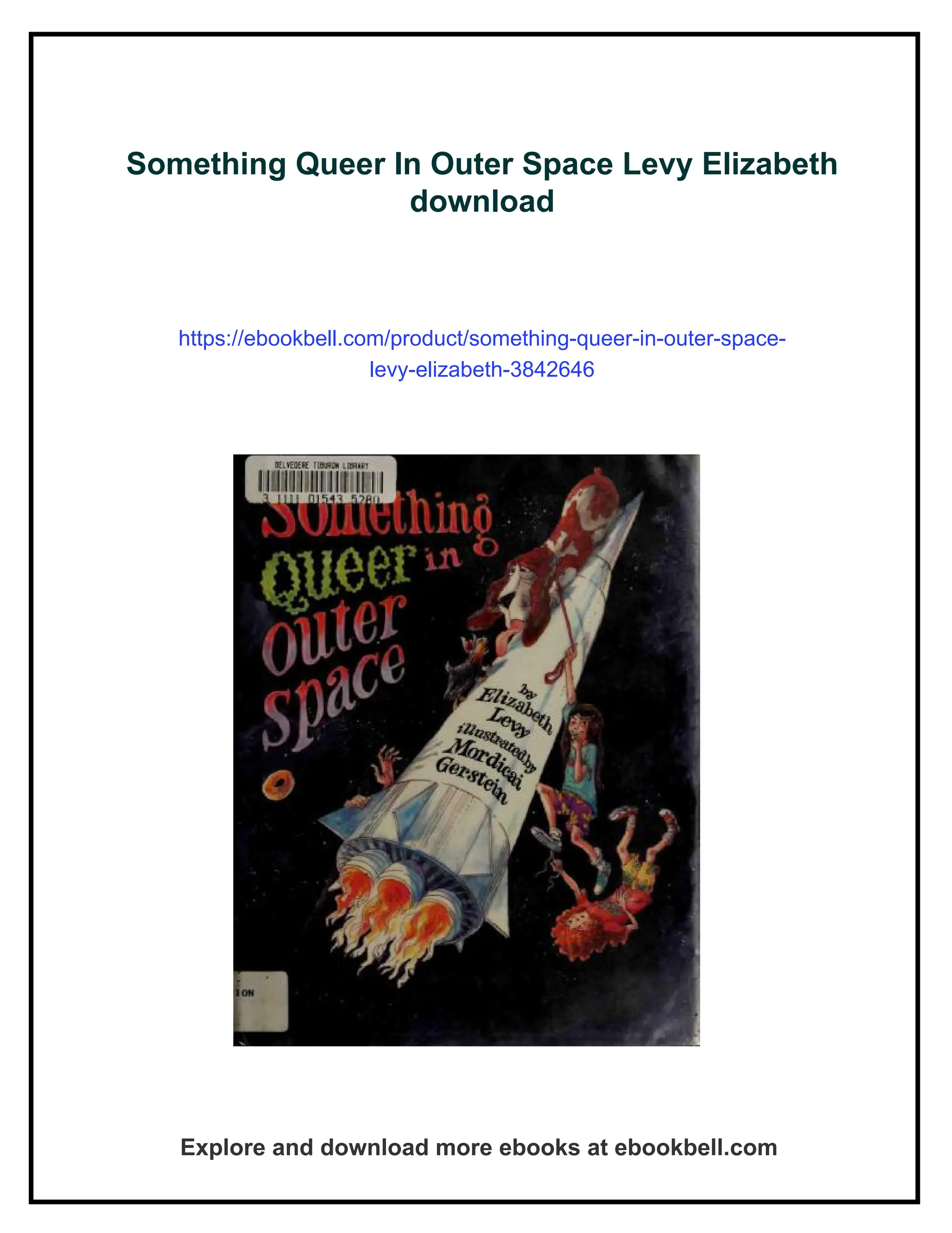 Something Queer In Outer Space Levy Elizabeth | PDF