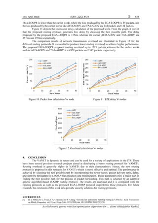 A collaborated genetic with lion optimization algorithms for improving the quality of forwarding ...