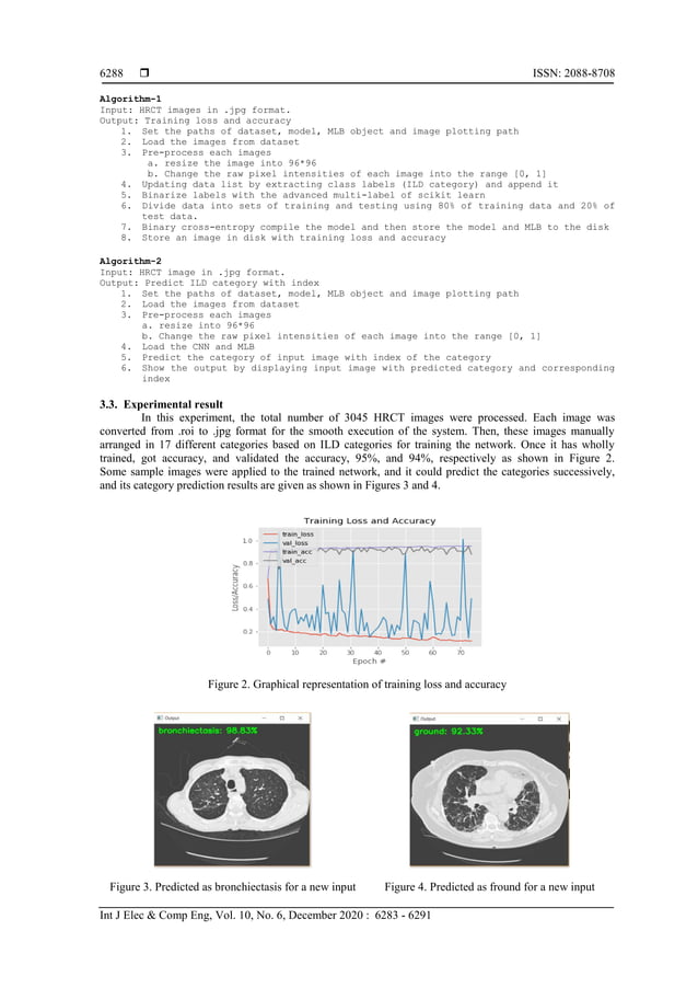 Identification of interstitial lung diseases using deep learning | PDF