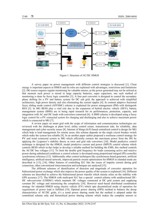 Autonomous power sharing for AC/DC HMGS using decentralized modified droop method for ...