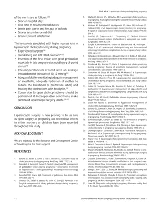 Cholecystectomy in pregnancy | PDF