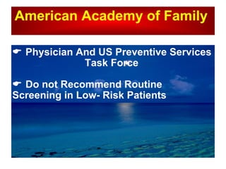 Prostate cancer (screening) | PPT