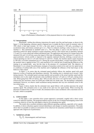MRAS-based Sensorless Speed Integral Backstepping Control for Induction Machine, using a Flux ...