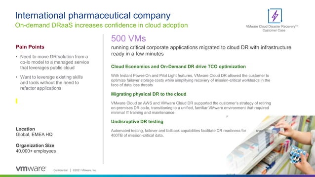 VMware Disaster RECOVERY | PPTX | Cloud Computing | Internet
