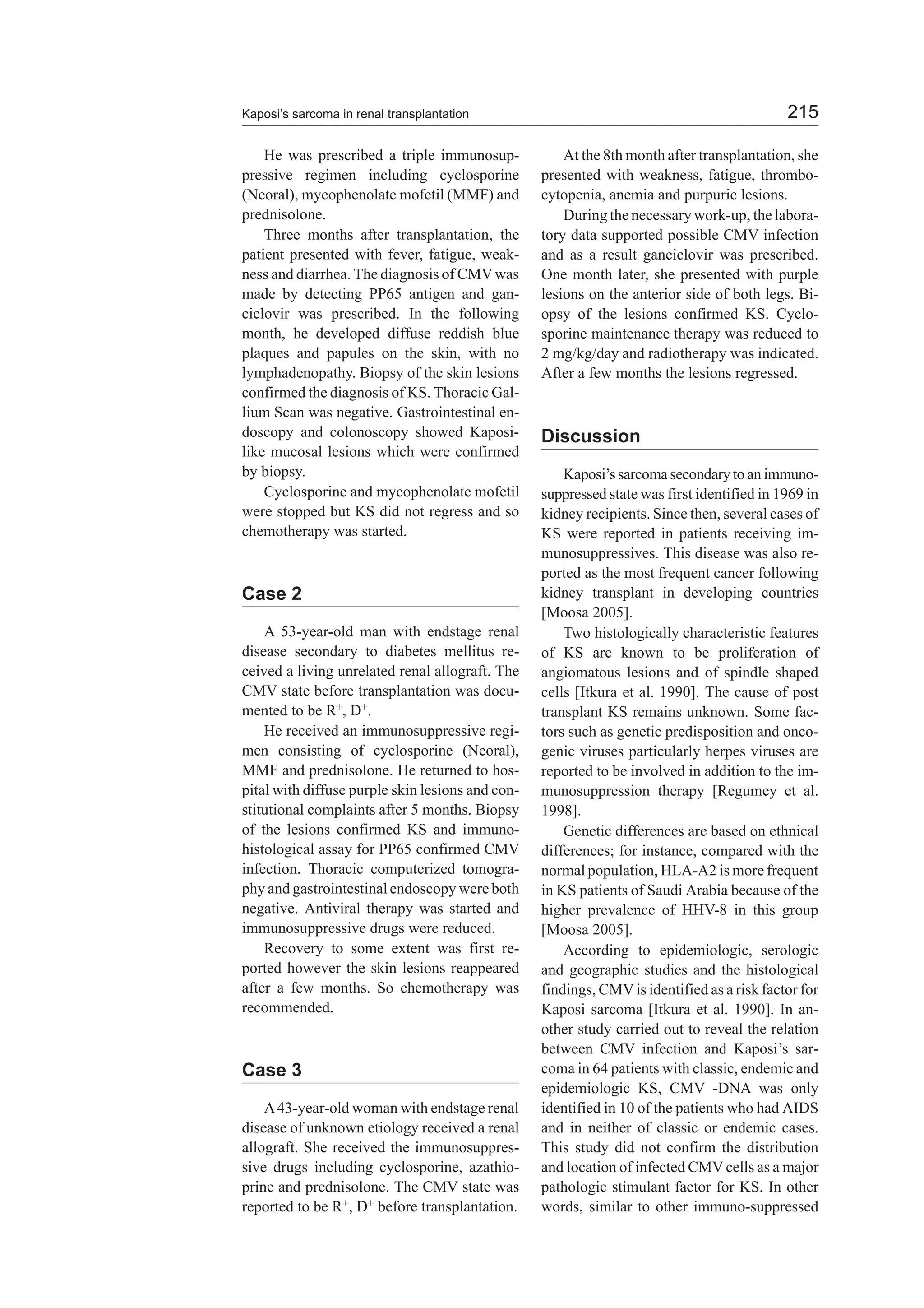 Kaposi sarcoma | PDF