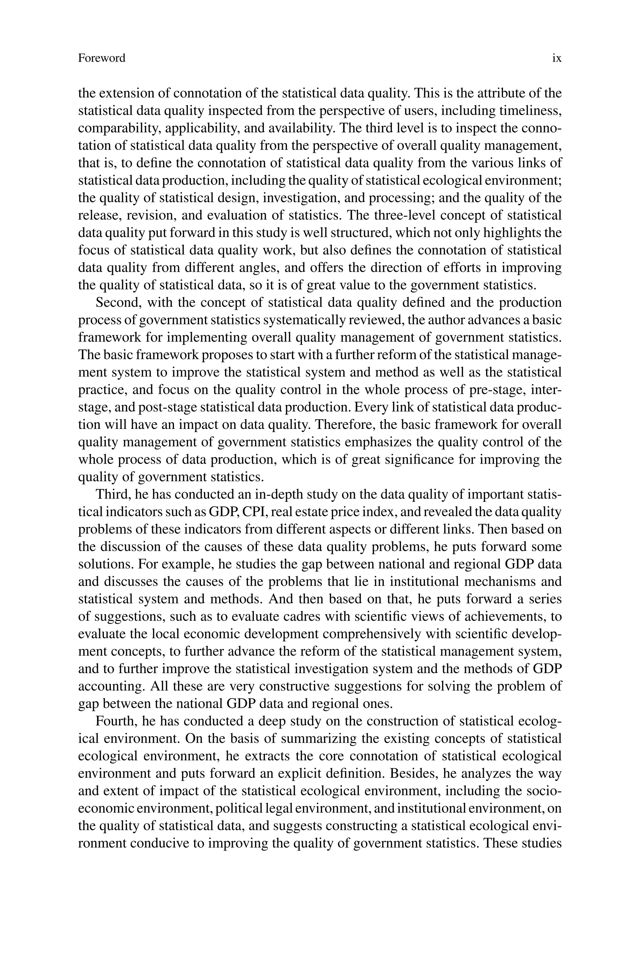 A Study Of Quality Management Of Official Statistics In China Wuyi Zeng ...