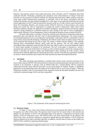 Design and implementation of a LoRa-based system for warning of forest fire | PDF | Computer ...