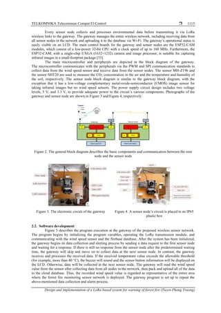 Design and implementation of a LoRa-based system for warning of forest fire | PDF | Computer ...
