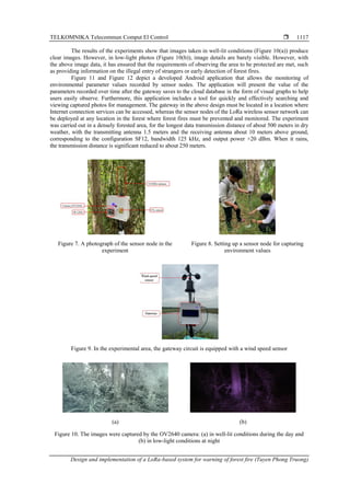 Design and implementation of a LoRa-based system for warning of forest fire | PDF
