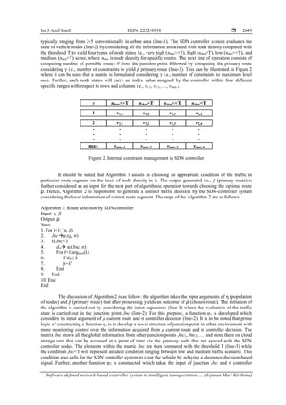 Software defined network-based controller system in intelligent transportation system | PDF