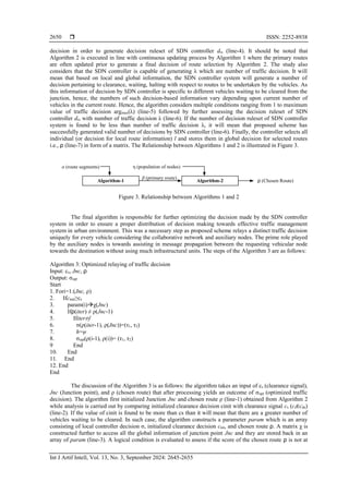 Software defined network-based controller system in intelligent transportation system | PDF