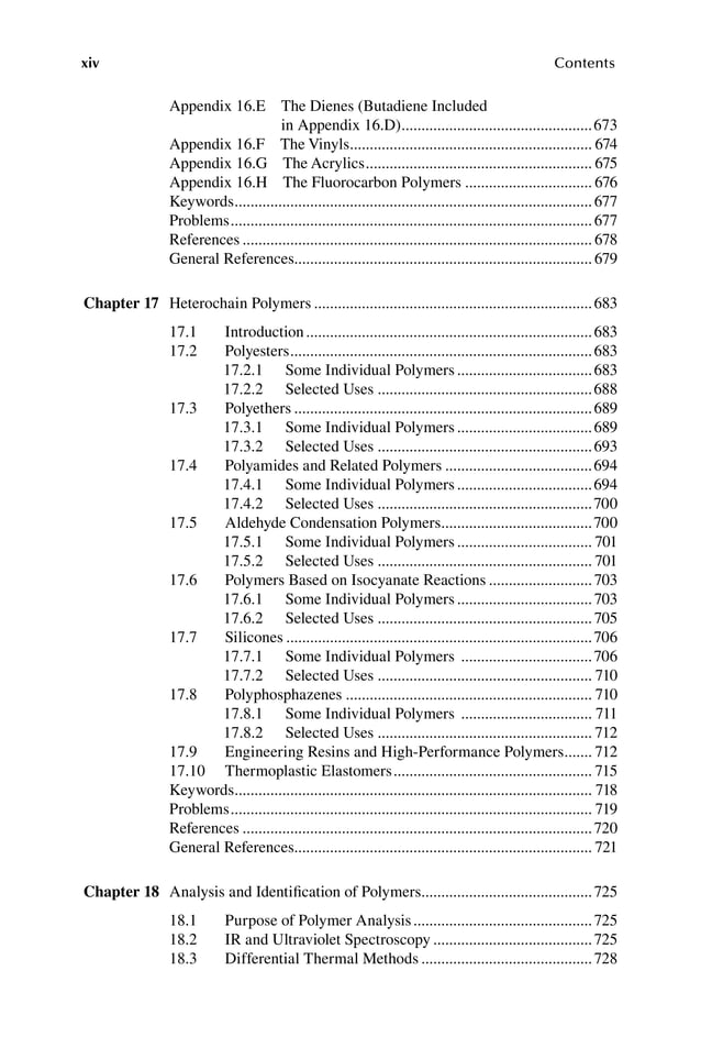 Principles of Polymer Systems 6th ed. Edition Archer | PDF