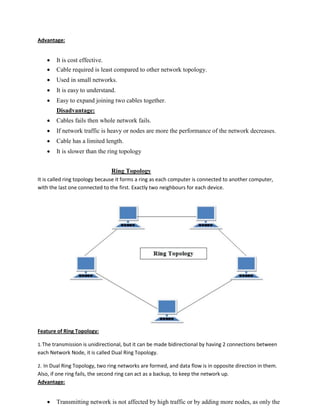 Network Topology | PDF