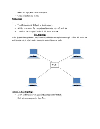 Network Topology | PDF