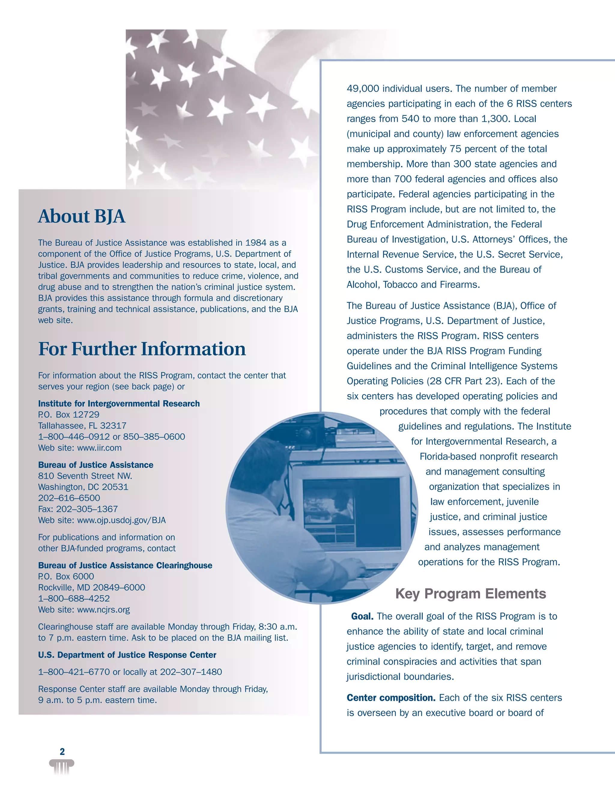 LEO: Regional Information Sharing Systems (RISS) Program | PDF | Crime ...