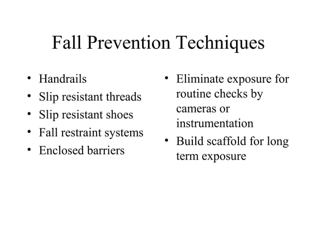 Construction Fall Protection | PPT | First Aid | Injuries