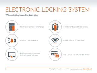 METRA Electronic Locking Systems | PPT