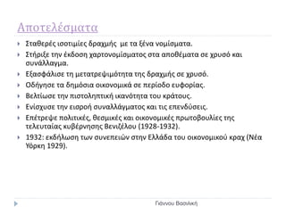Η τράπεζα της Ελλάδος & Η οικονομική κρίση του 1929.ppt
