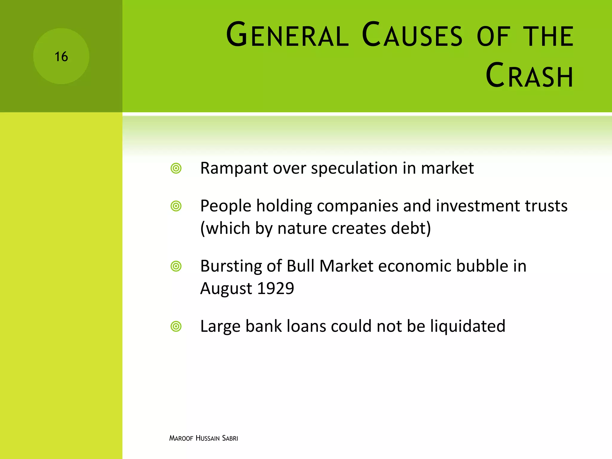 1929 Wall Street Crash | PPSX