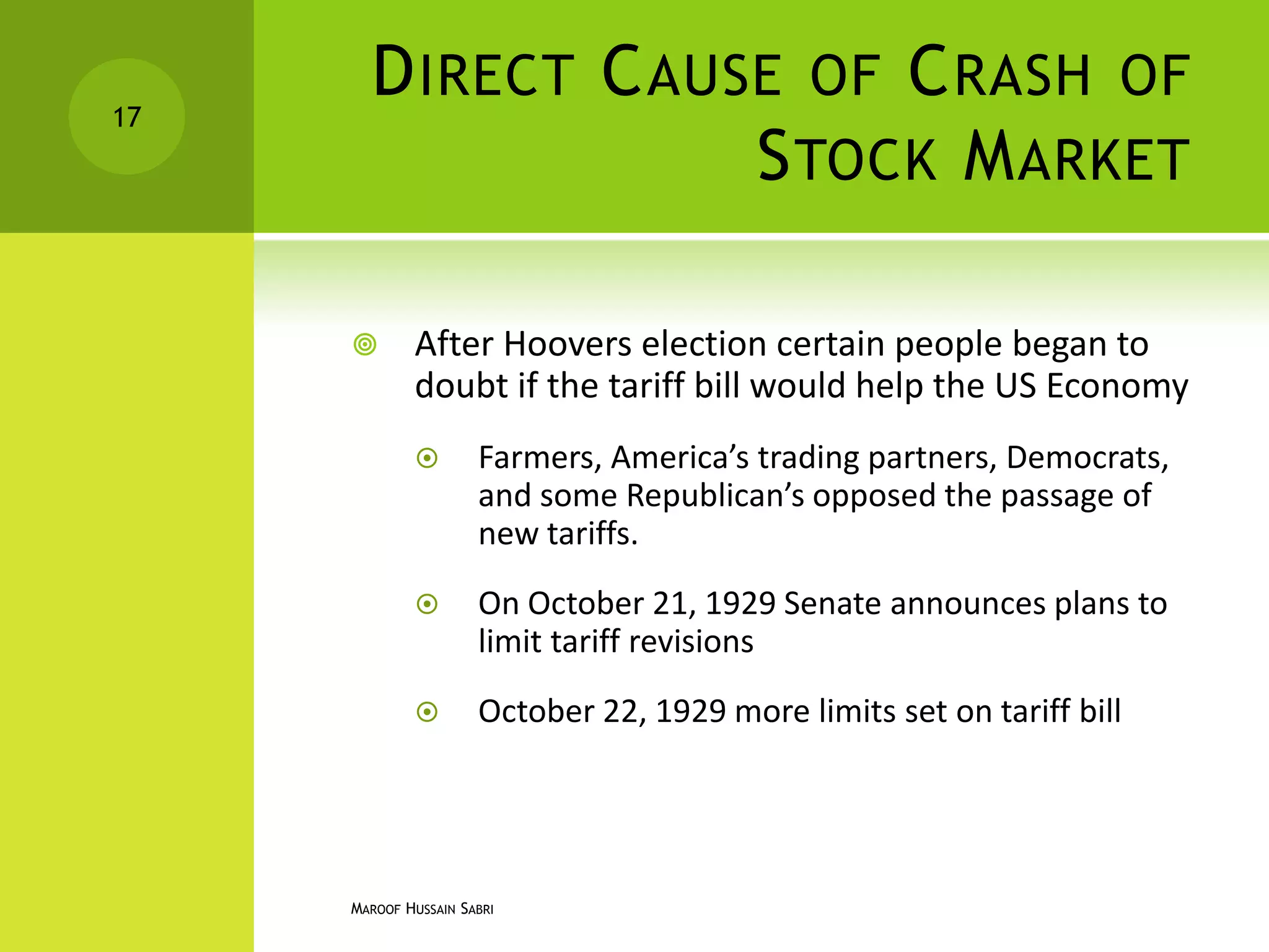 1929 Wall Street Crash | PPSX