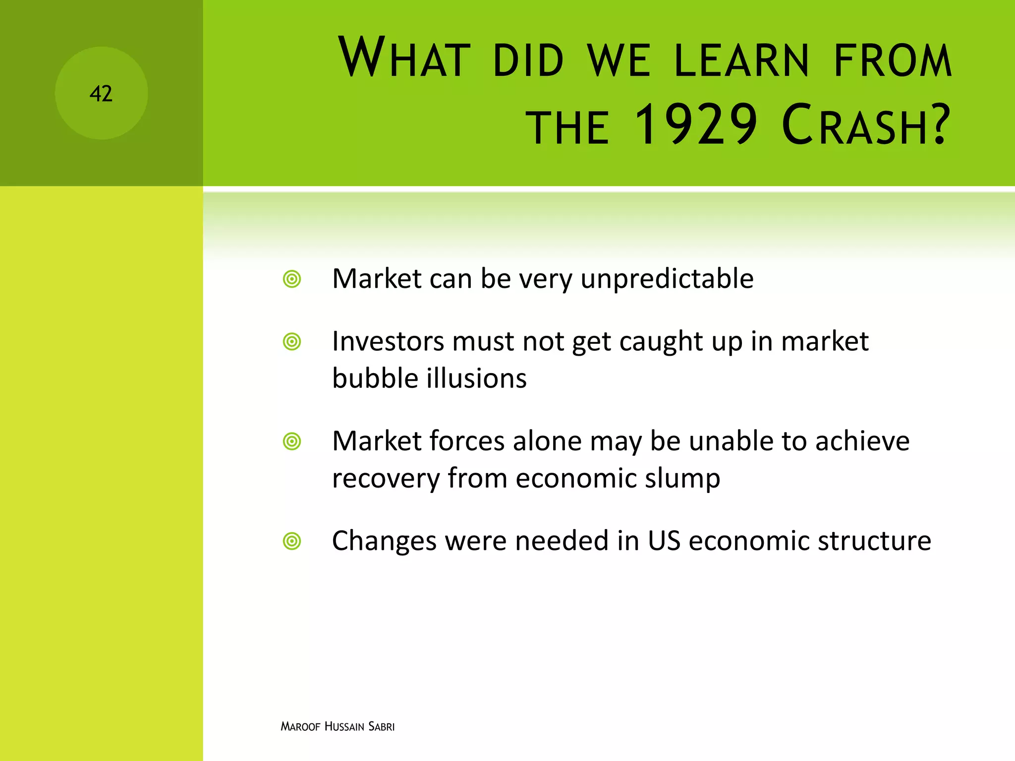 1929 Wall Street Crash | PPSX