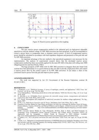 Reactive Power Compensation in Industrial Grid via High-power ...