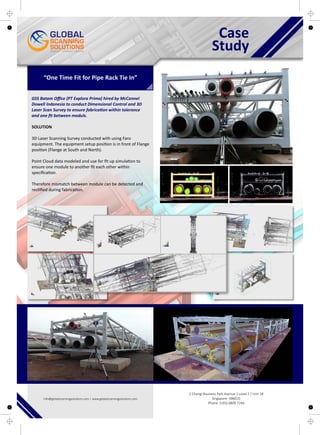01 - GSS Case Study - Pipe Rack | PDF