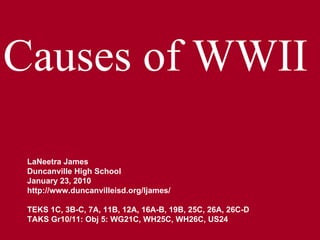 192 Causes Of Wwii | PPT