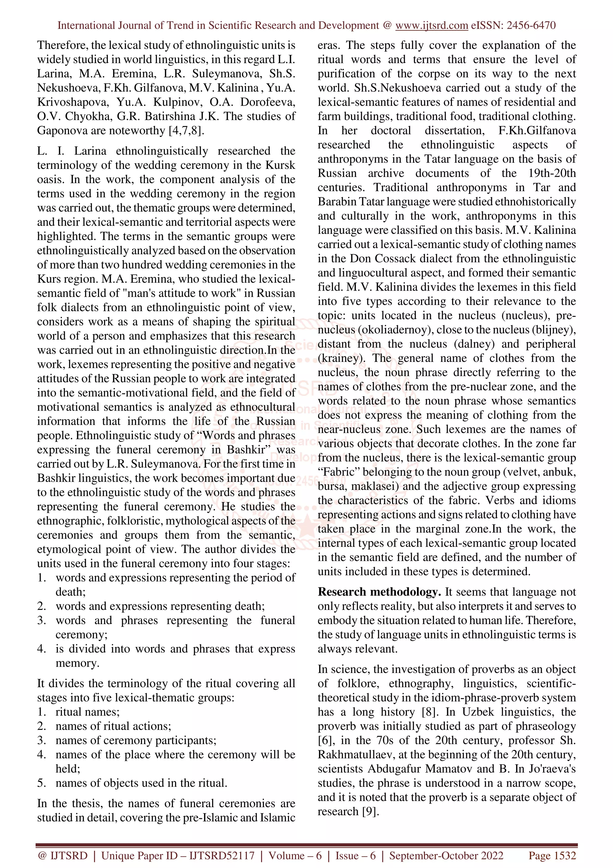 Ethnolinguistics Emergence, Development and Theoretical Research | PDF