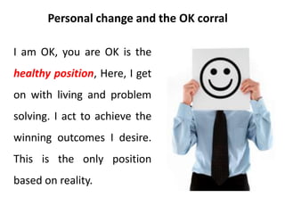 Personal change and ok corral | PPTX