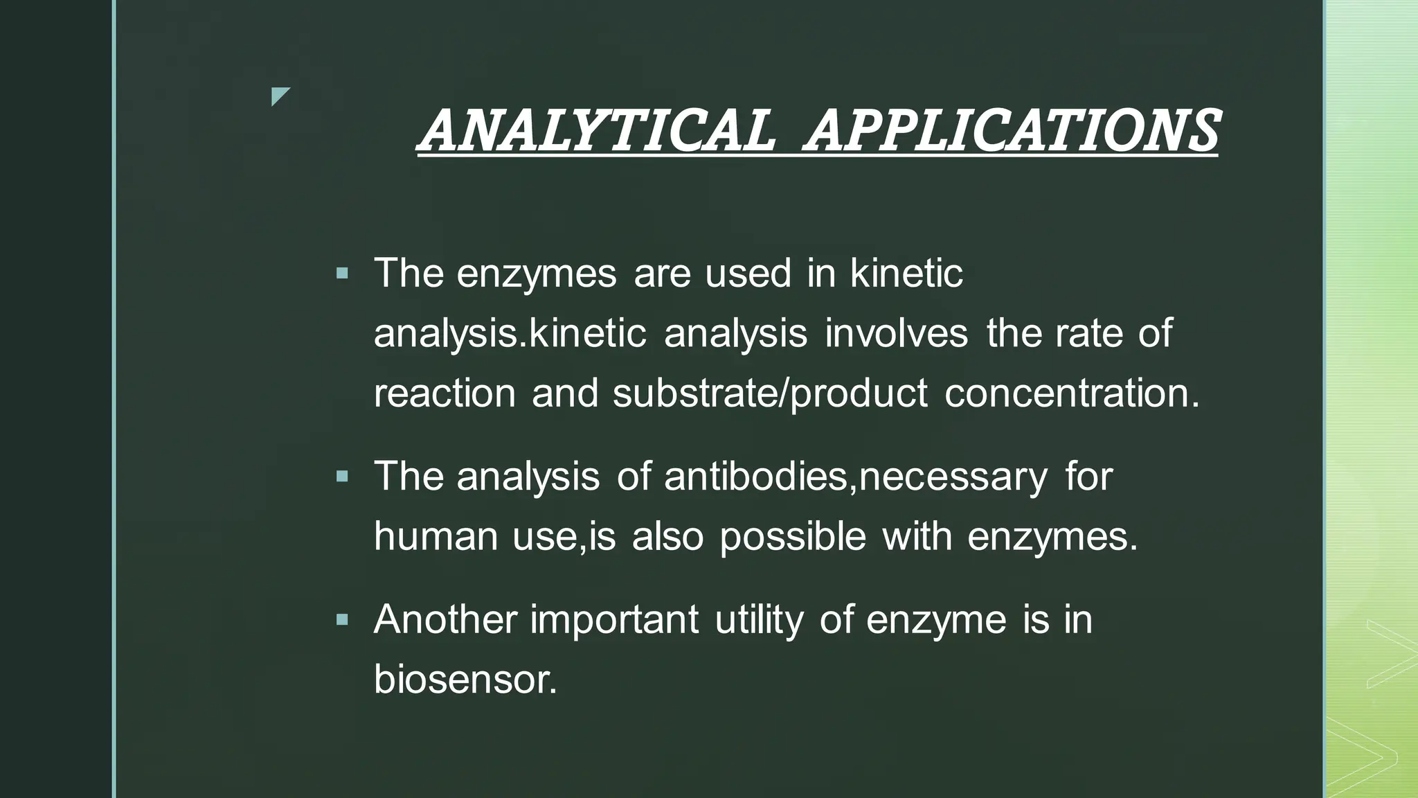 Application on enzymes presentation.|what is application of engyme | PPT