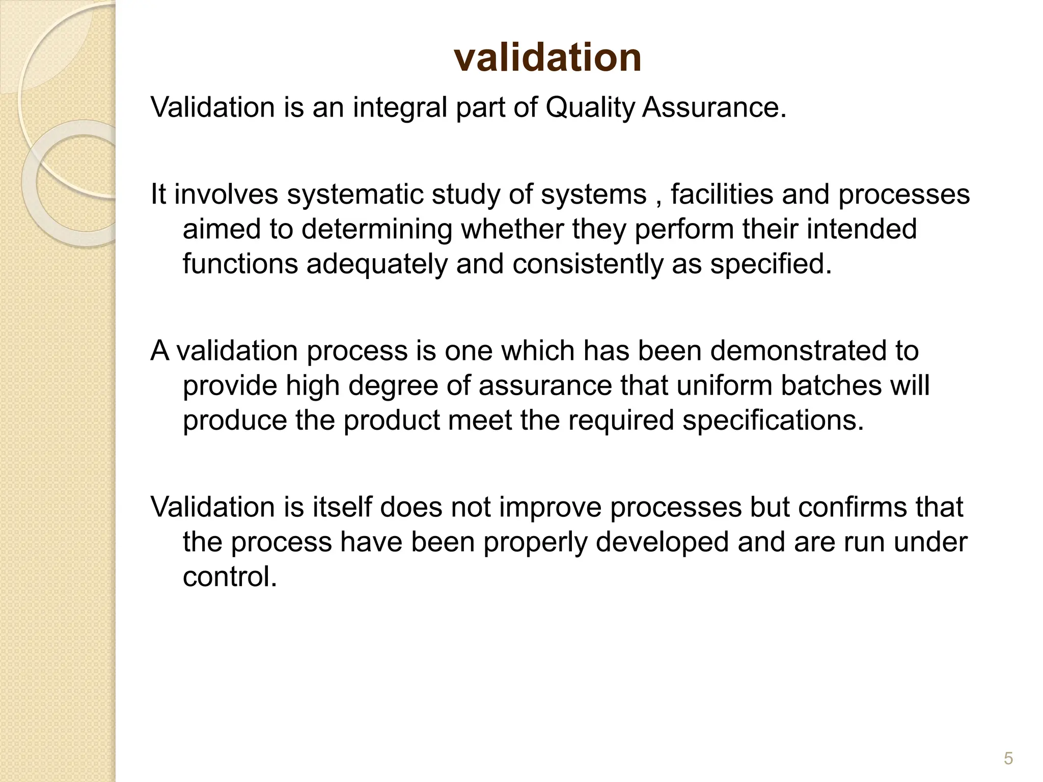 Difference Between Calibration And Validation Pptx